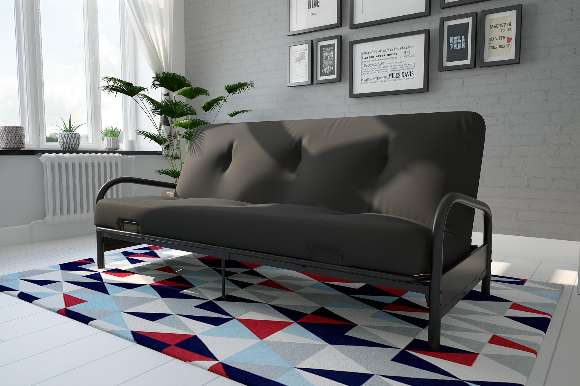 Metal Futon Frame Assembly