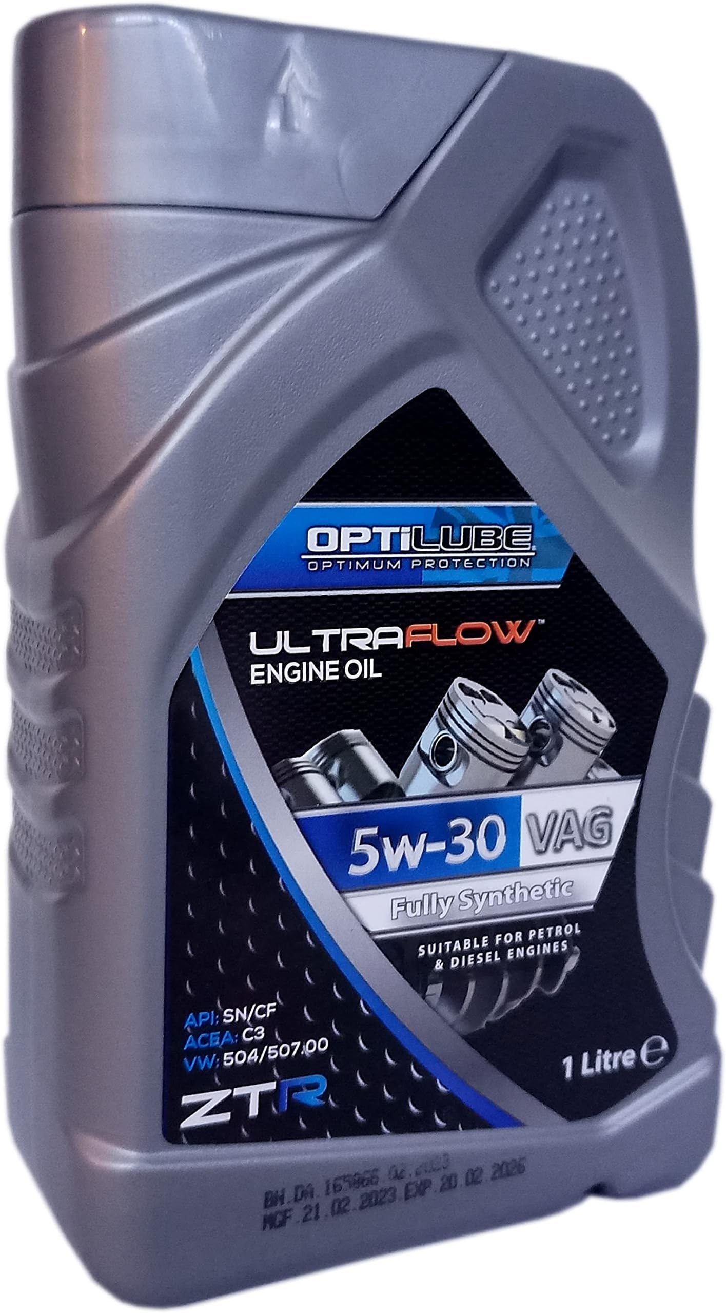 5W30 Fully Synthetic Engine Oil VAG C3 1l Litre : Amazon.co.uk: Automotive