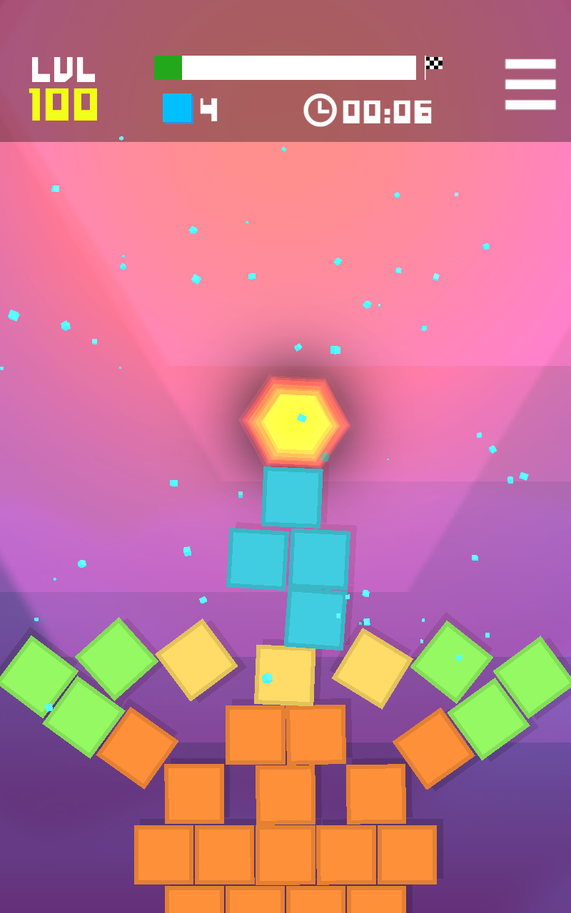 Hexagon Fall Tower Balance - Puzzle Arcade Game:Amazon.co.uk:Appstore ...