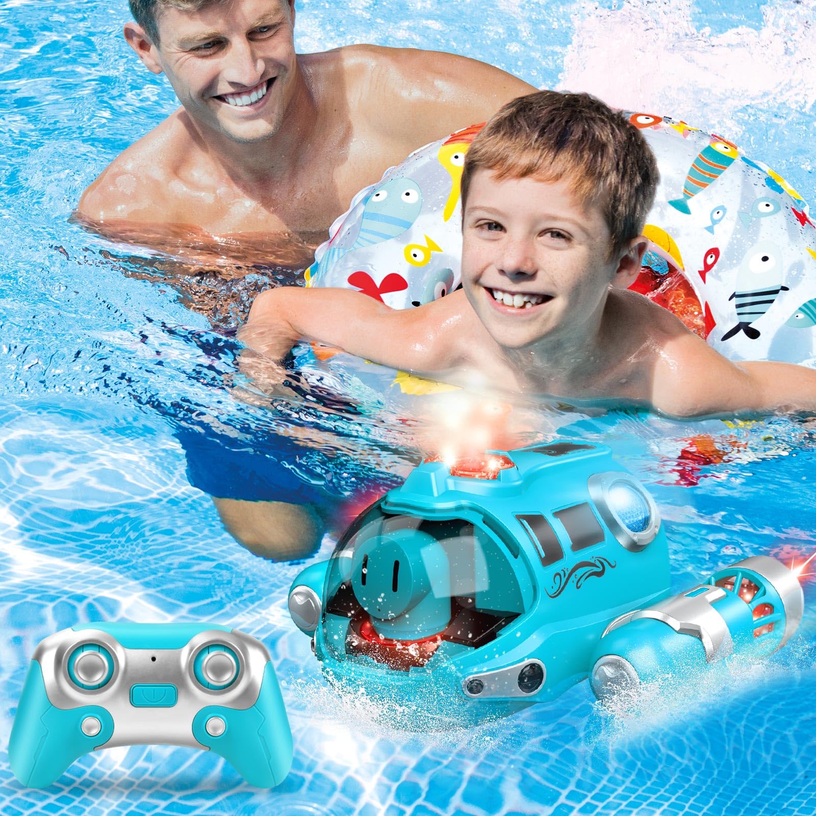 Remote Control Boats for Kids - RC Boat Pool Toys, 2.4GHZ RC Spray ...