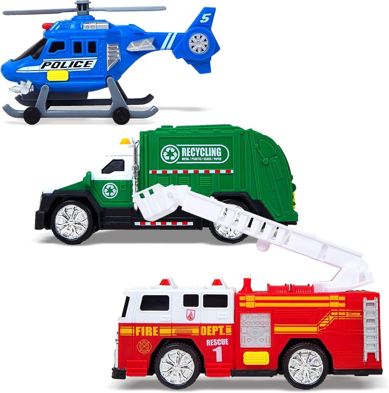 Boley City Vehicles - 3 Pack Toy Trucks and Philippines | Ubuy