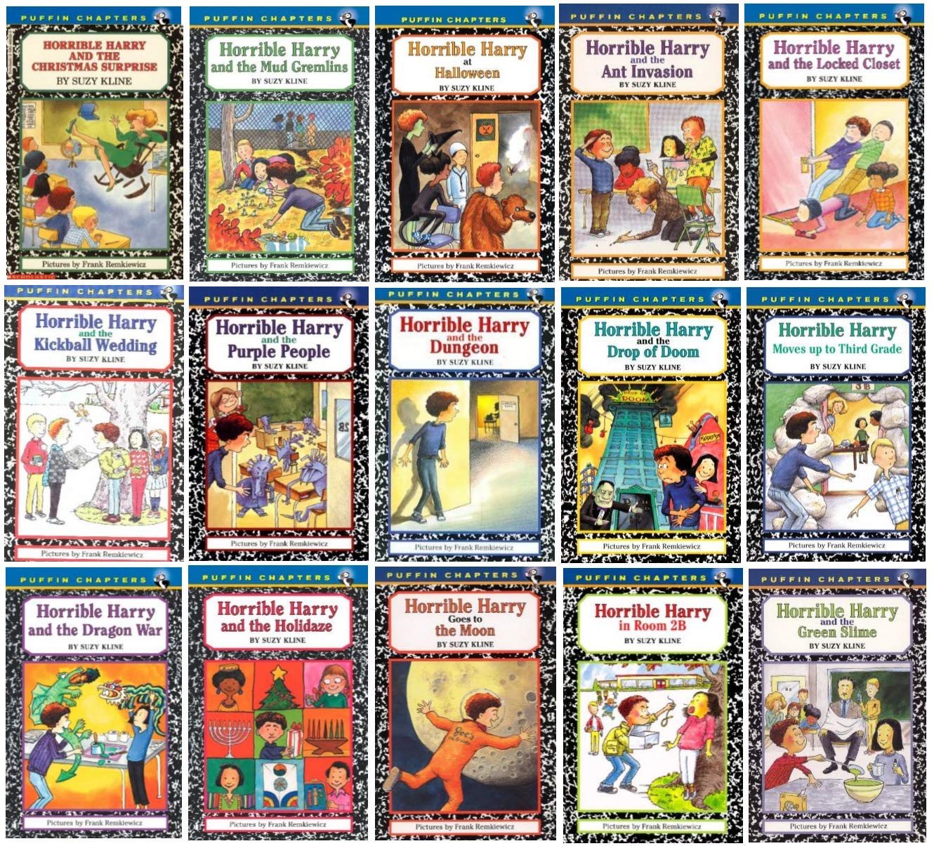 Horrible Harry Fifteen Megapack (Books 1-15): Suzy Kline, Frank ...