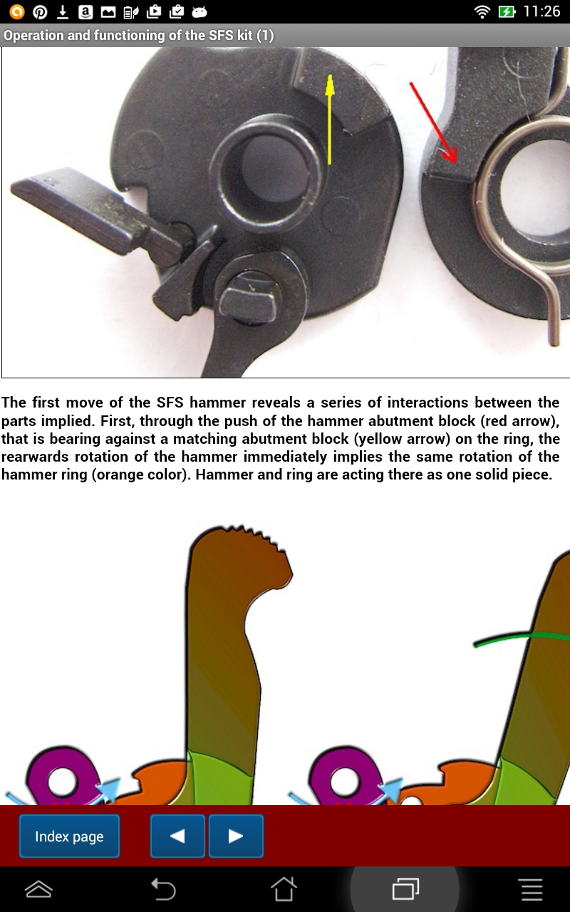 Safety Fast Shooting system (SFS) for Browning Hi-Power pistol ...