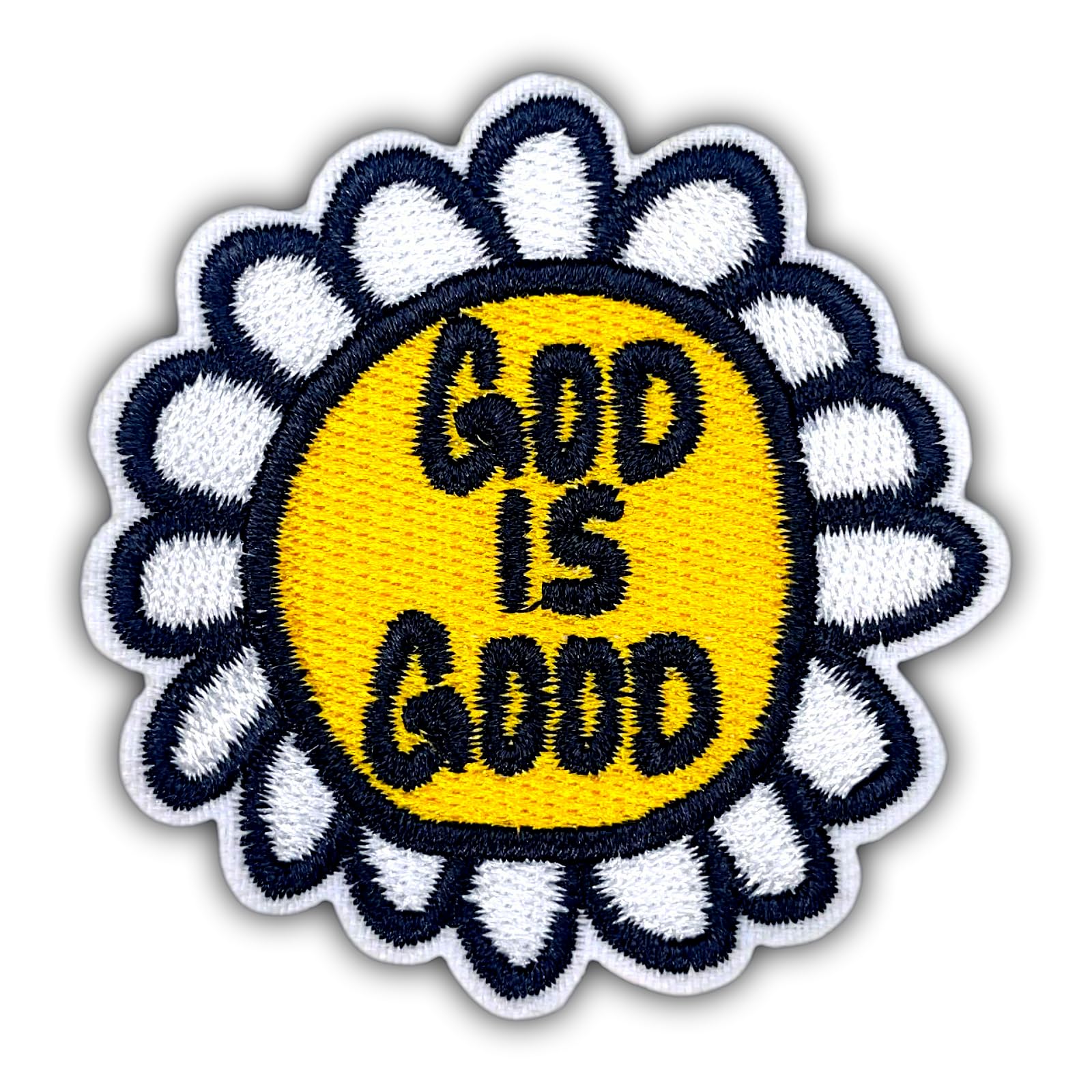 Amazon.com: AAVEDGE Christian Iron On Patches, God is Good Jesus Patch ...