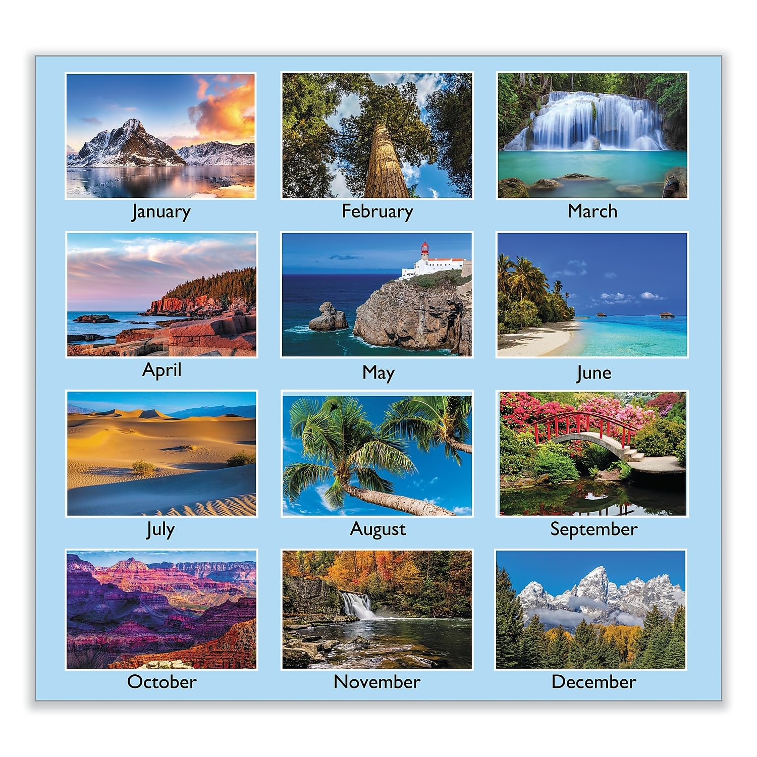 Wall Calendar July 2025-2026 AT-A-GLANCE 2026 "Today Is" Daily Wall ...