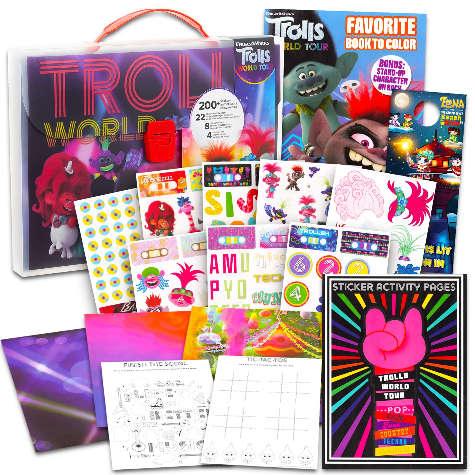Snapklik.com : Trolls Ultimate Activity Set For Kids - Bundle