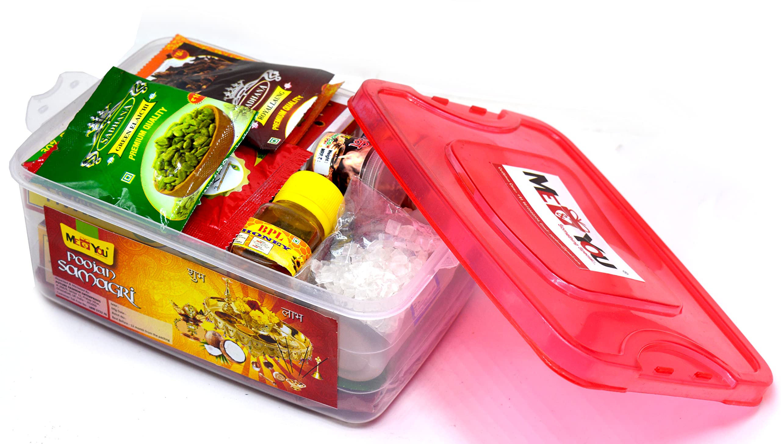 Buy ME & YOU All in One Pooja Kit with 25 Items - Pooja Items for ...