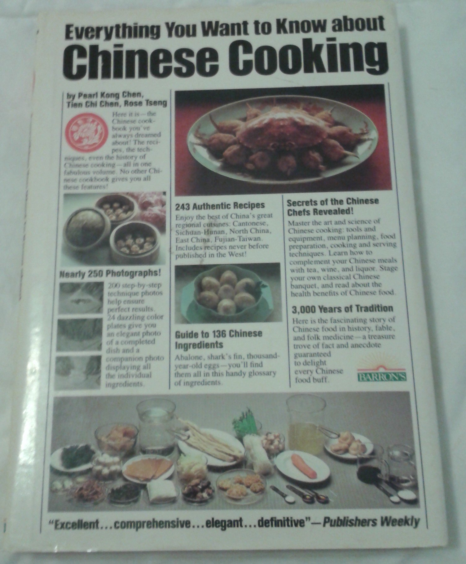 Everything You Want to Know About Chinese Cooking: Pearl Kong Chen ...