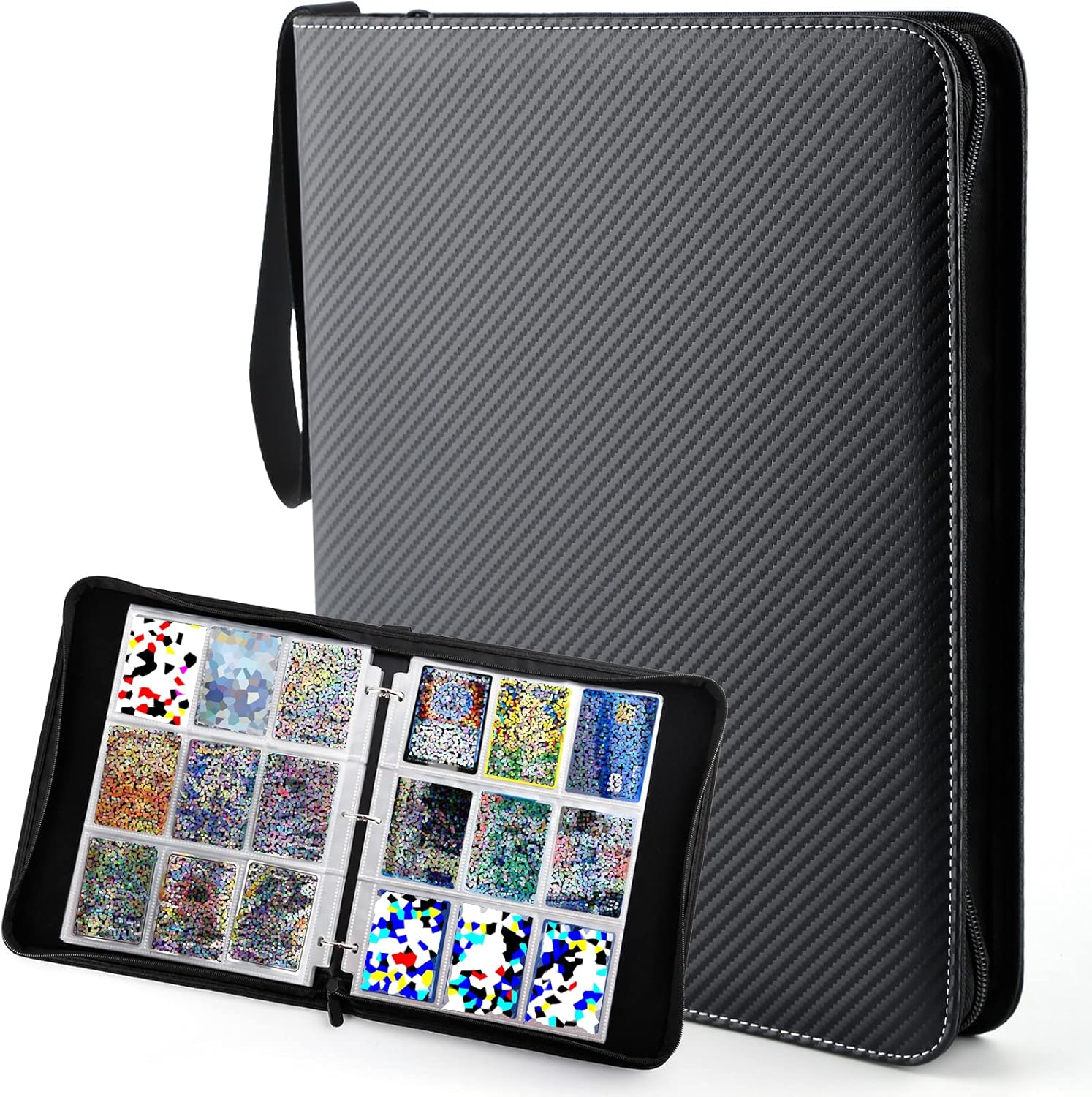 Trading Card Folder Binder for 720 Trading Cards Compatible with Pokemo ...