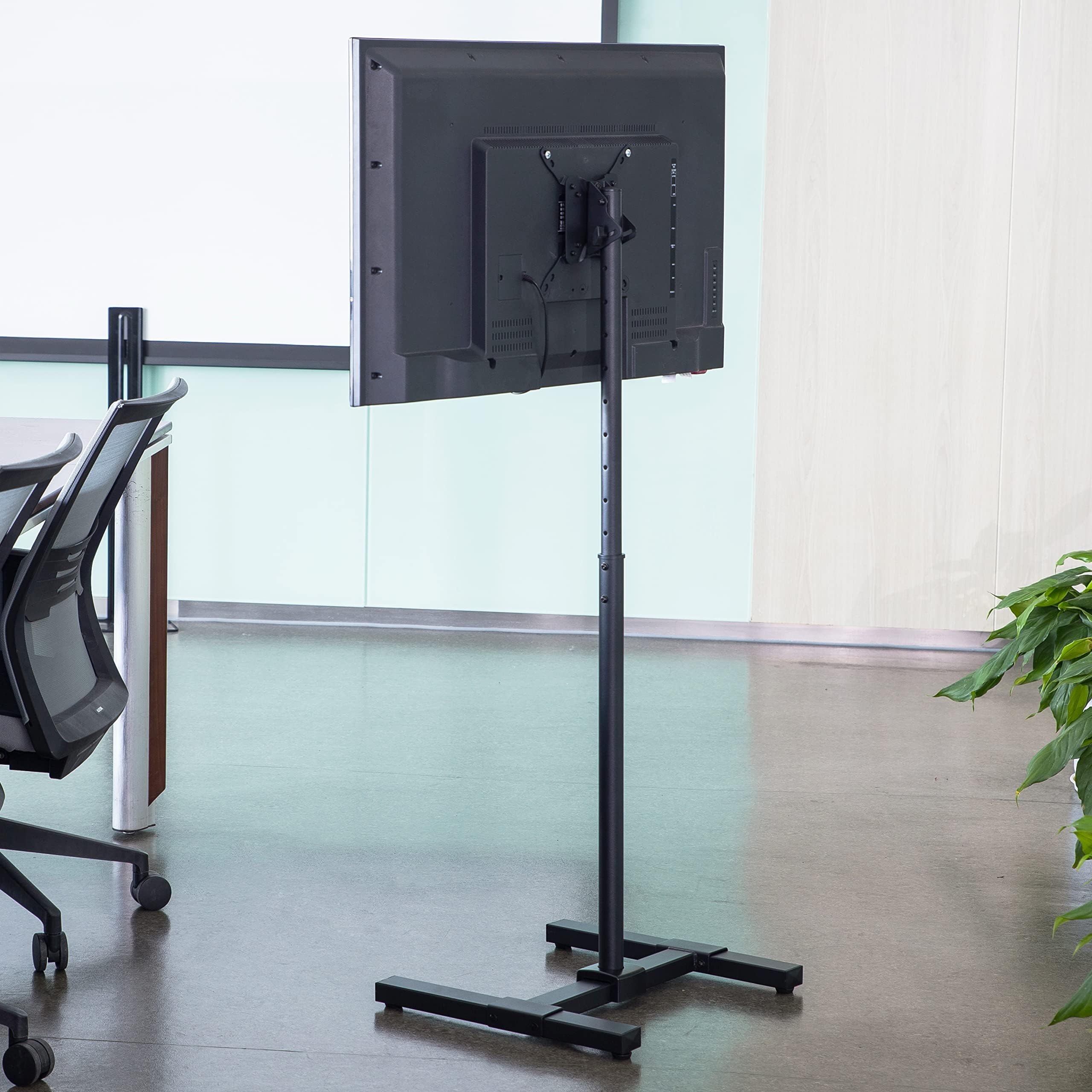 TV Monitor Portable Universal Cantilever Exhibition Floor Stand Mount ...