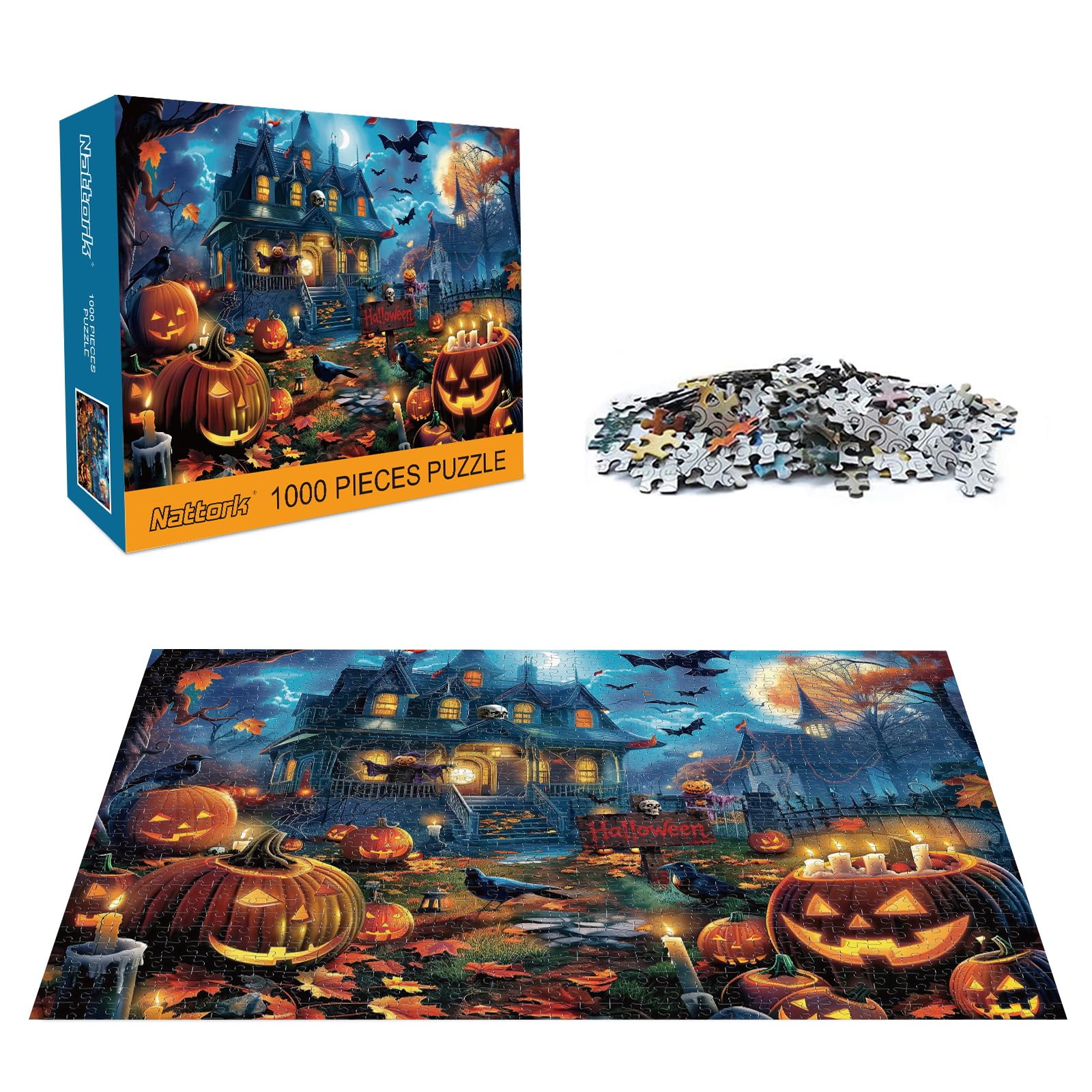 Snapklik.com : Nattork Jigsaw Puzzle 1000 Pieces For Adults