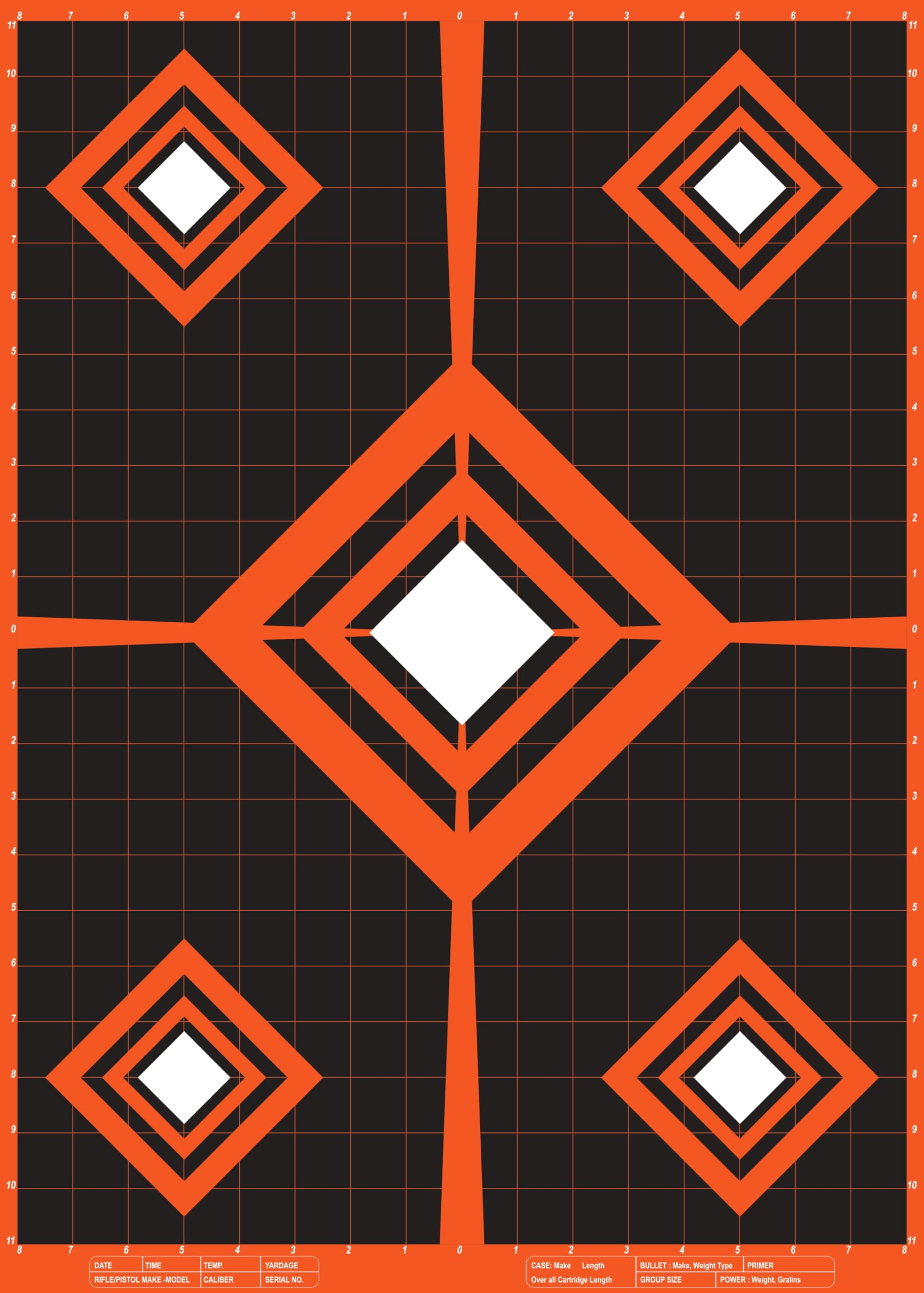 Snapklik.com : Heavy Duty Shooting Targets Paper - Targets For Shooting ...