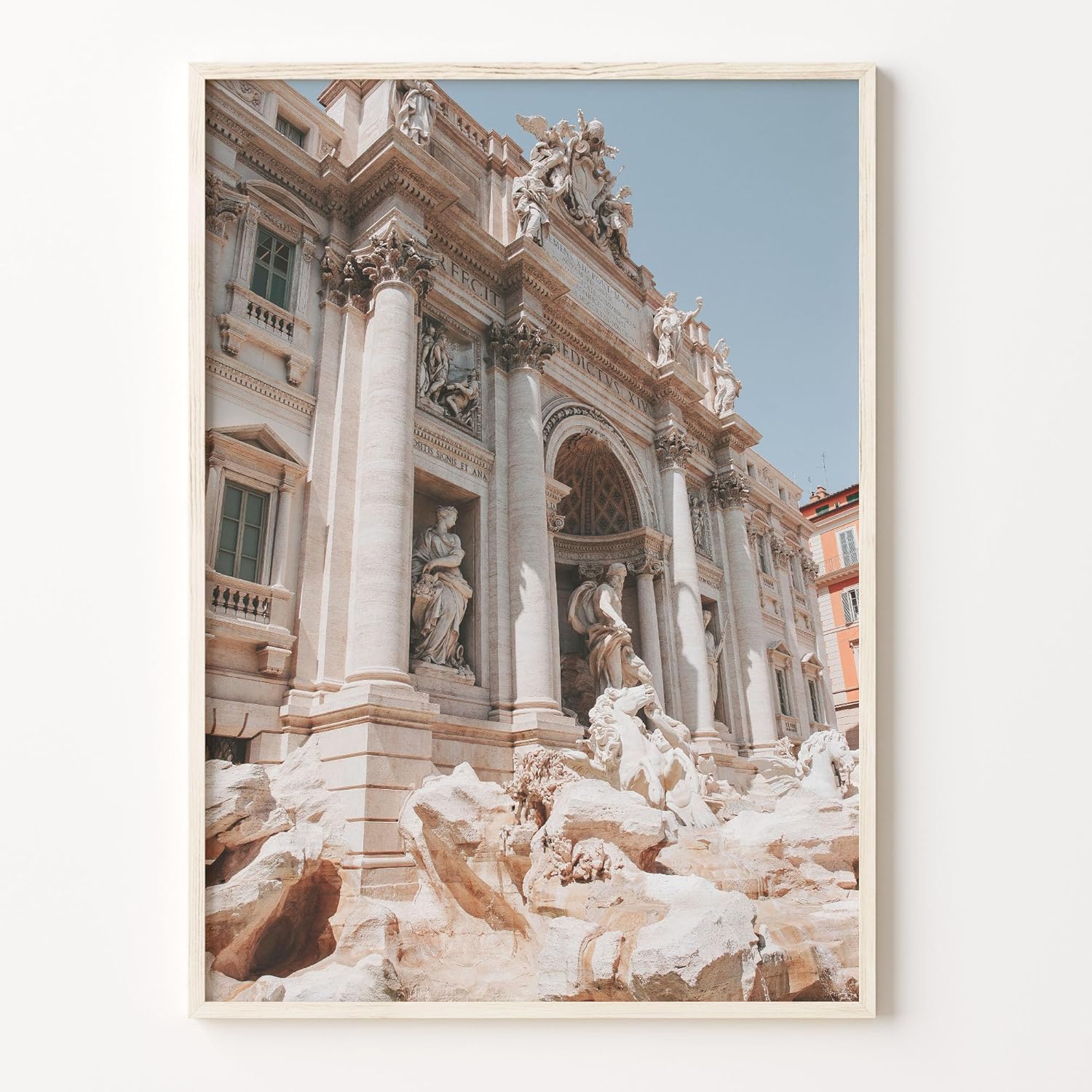 Amazon.com: Rome Street Map Poster - Colorful Rome City Map, Travel ...