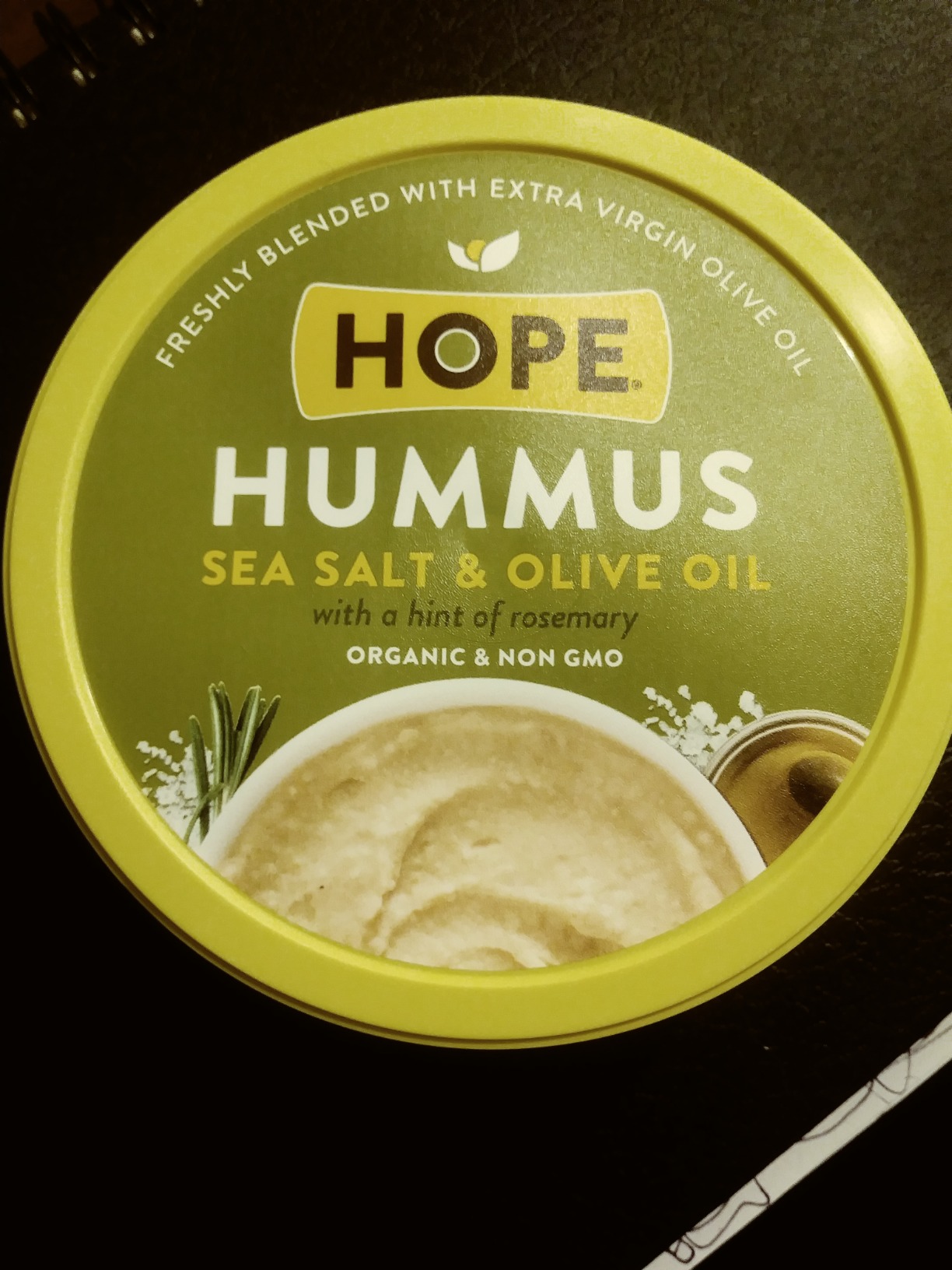 Amazon.com: Hope Foods Organic Sea Salt & Olive Oil Hummus, 8 Oz ...