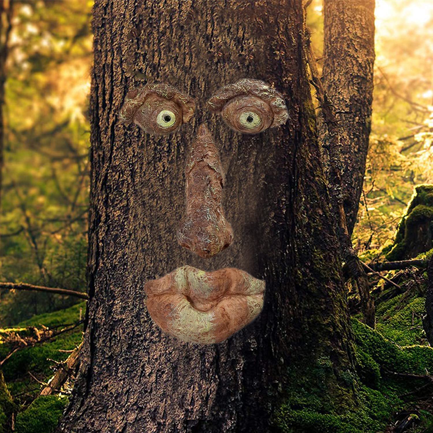 Resin Tree Face Decorations