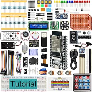 Amazon.com: Freenove Ultimate Starter Kit for ESP32-WROVER (Included) (Compatible with Arduino ...