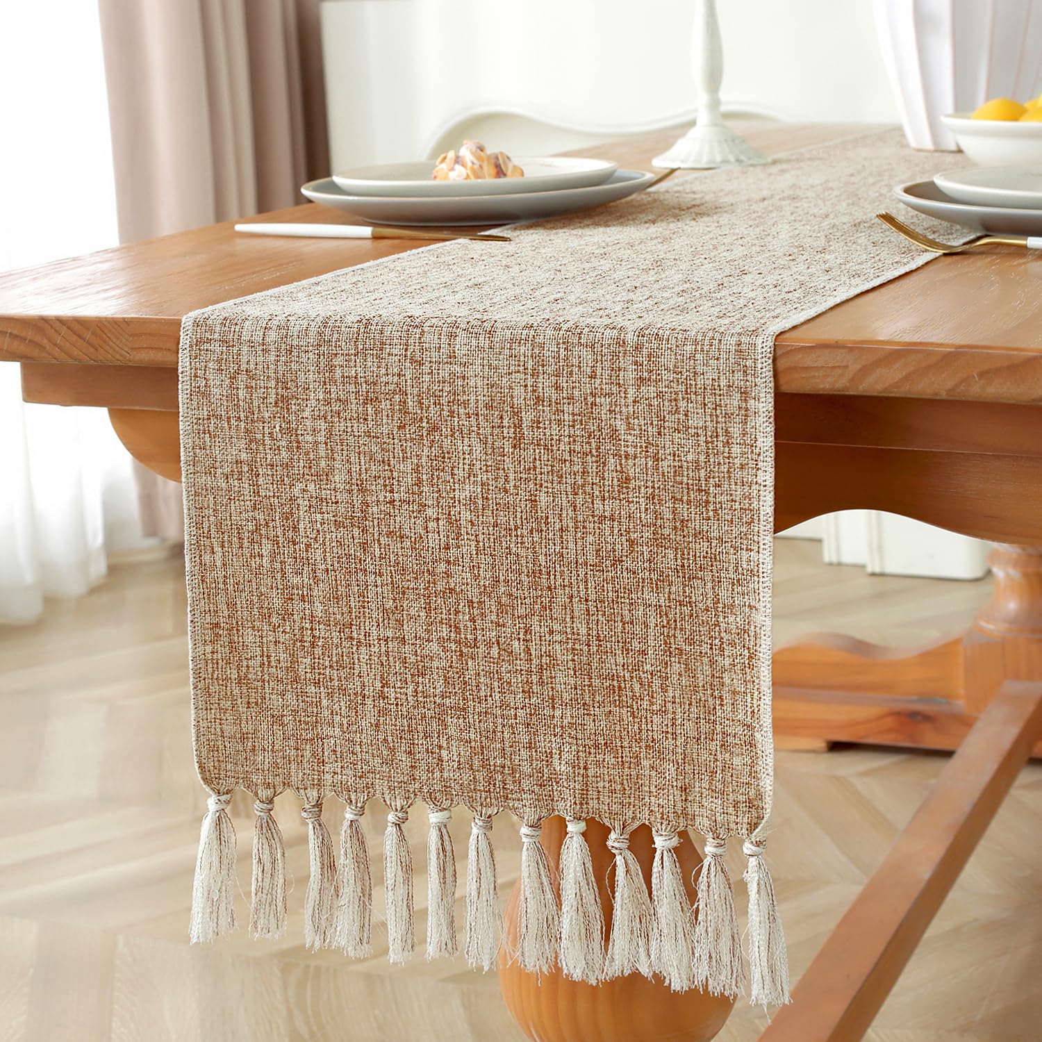 Amazon.com: Laolitou Table Runners for Home Decor 72 Inches Long, Boho ...