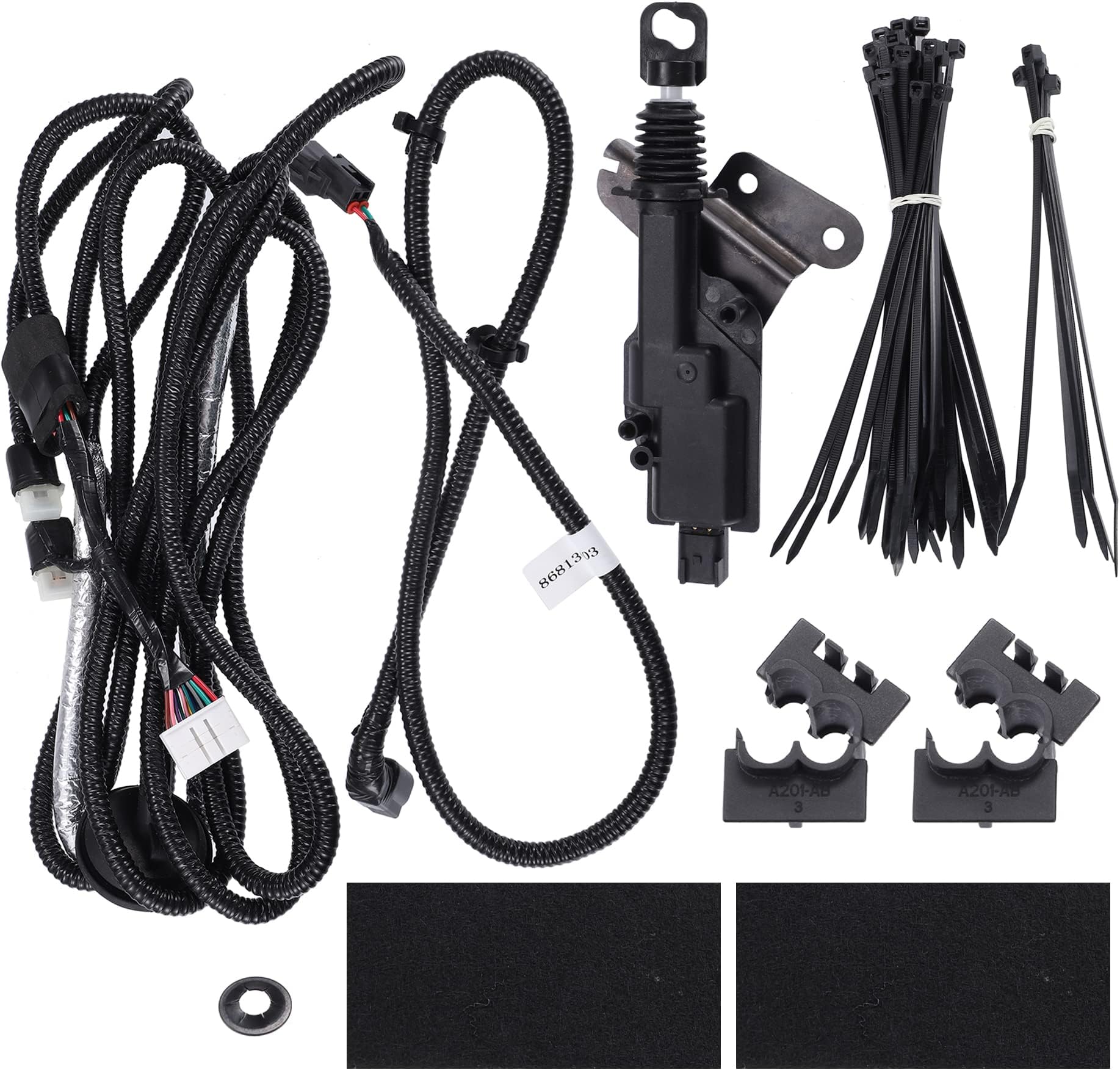 Amazon.com: X AUTOHAUX Tailgate Power Lock Assembly Kit for Toyota ...