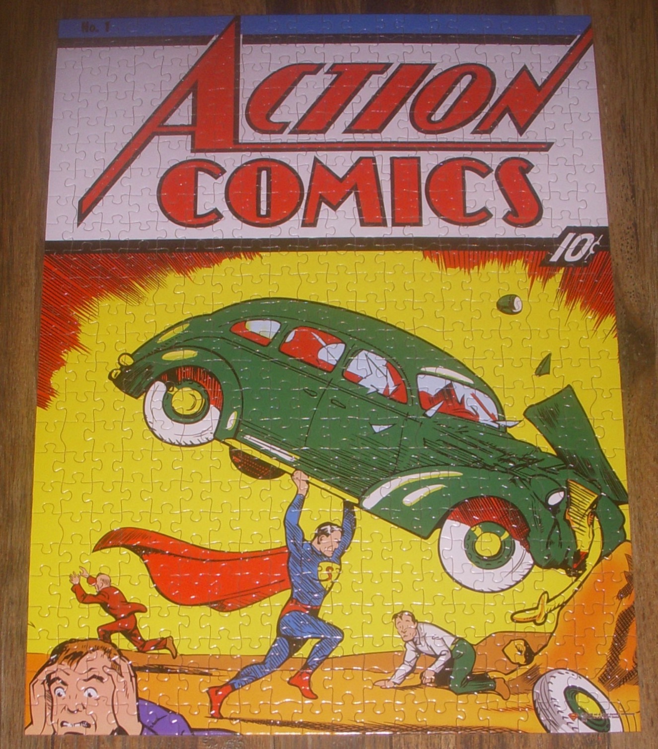 Amazon.com: Aquarius Set of 3 DC Comics Puzzles (Three 500 Piece Jigsaw ...