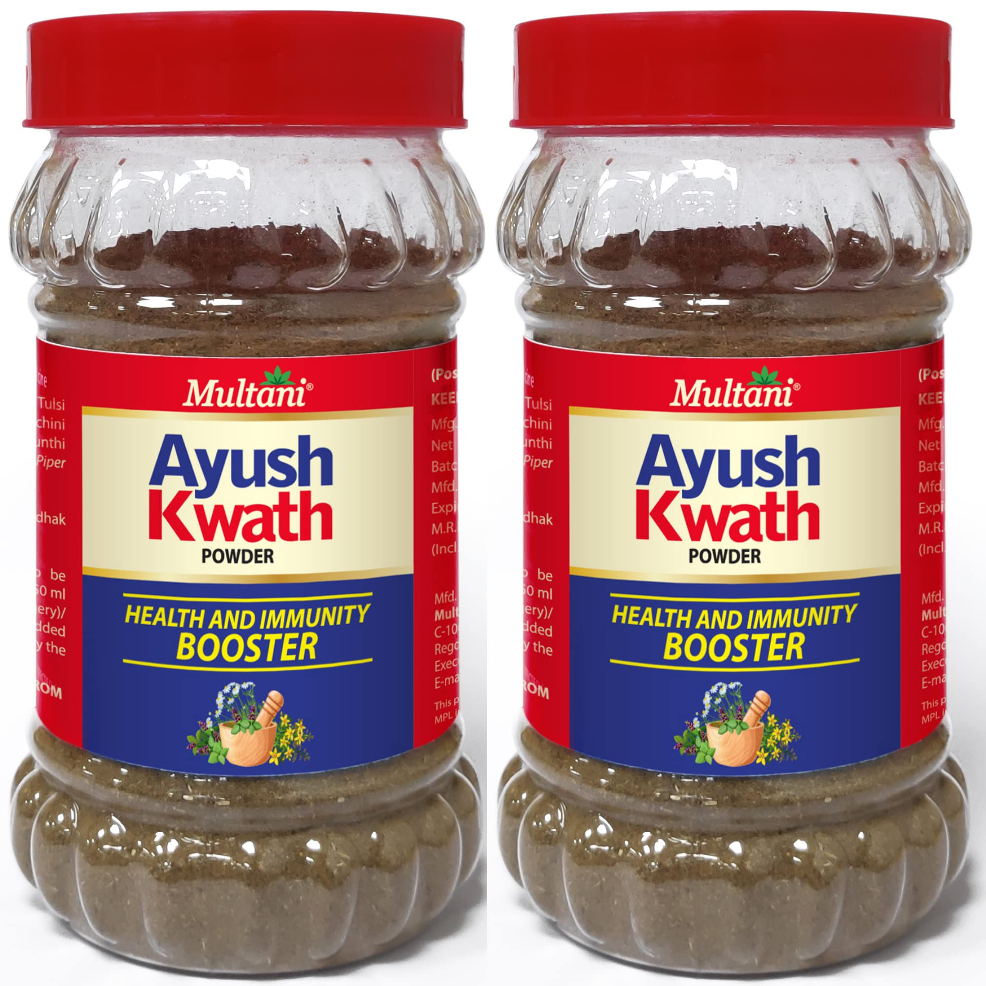 Buy Multani Ayush Kwath Powder | 100% Natural Booster with Tulsi ...