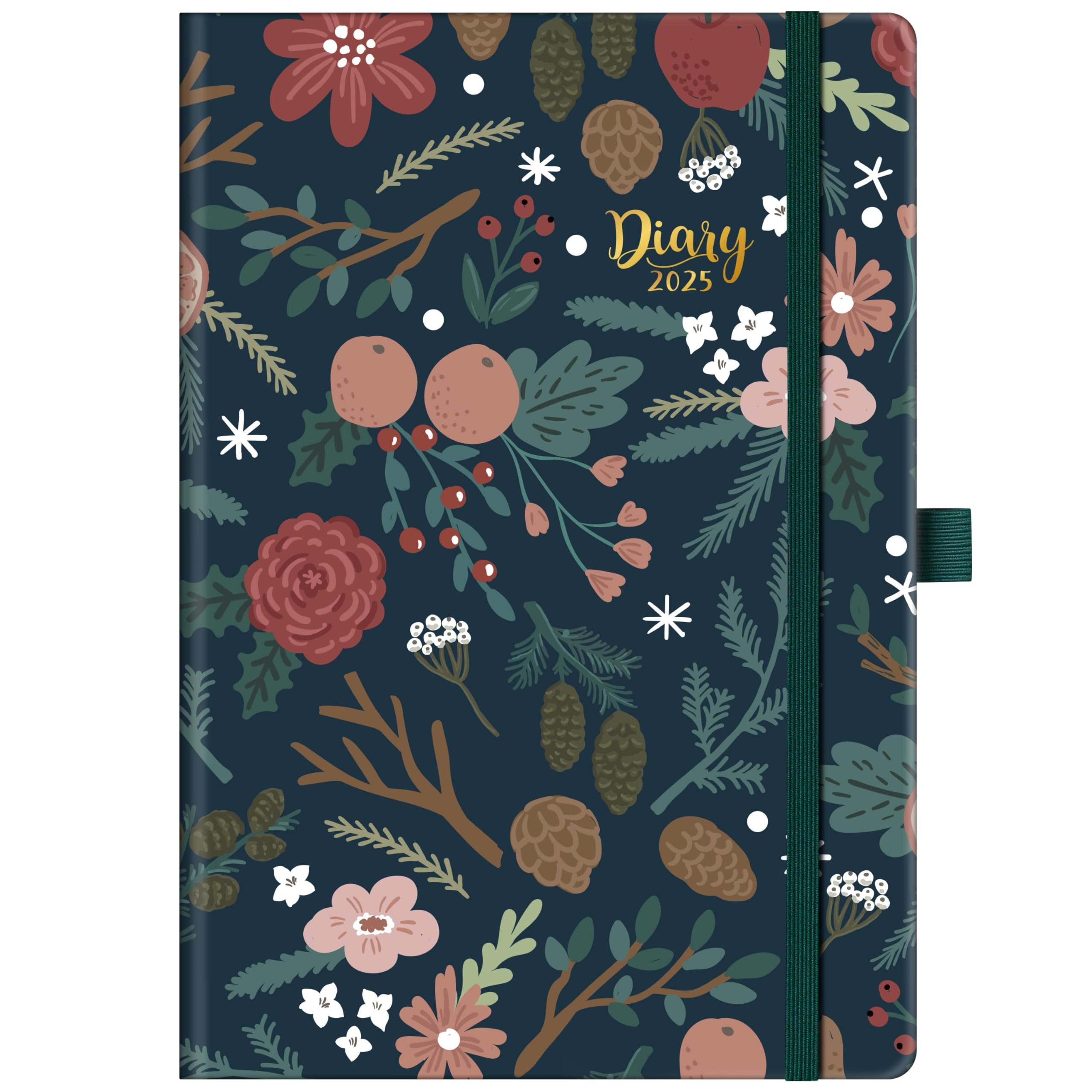 Buy Diary 2025 - A5 Diary 2025 Week to View, Planner 2025 Monthly View, Weekly, for Work Study ...