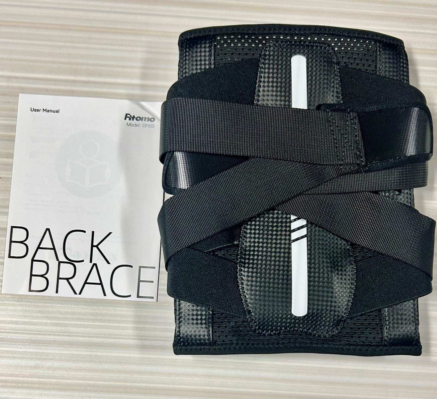 $10/mo - Finance Fitomo Back Brace for Women Men with Ergonomic Curved ...