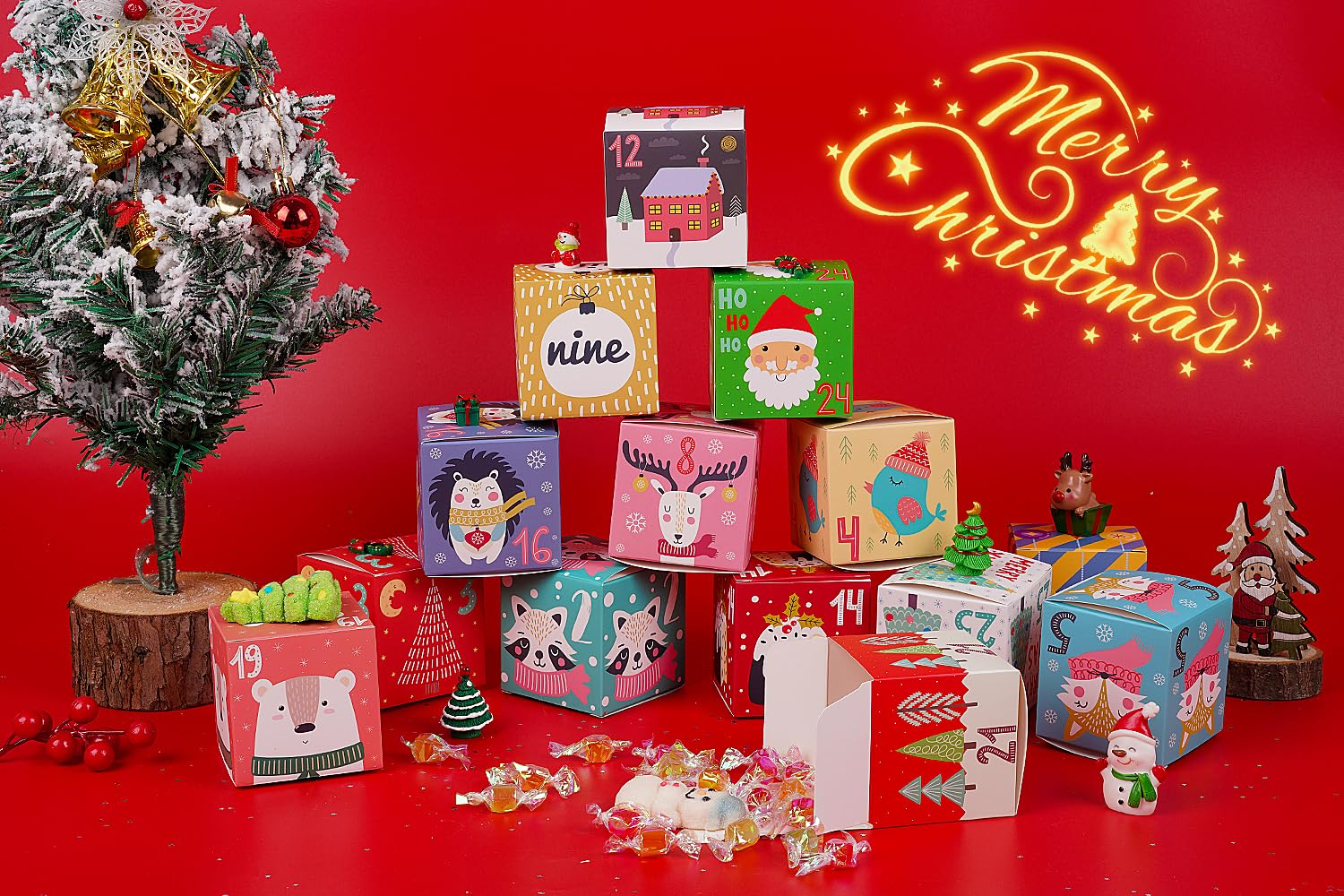 25 Days Of Christmas Countdown Box