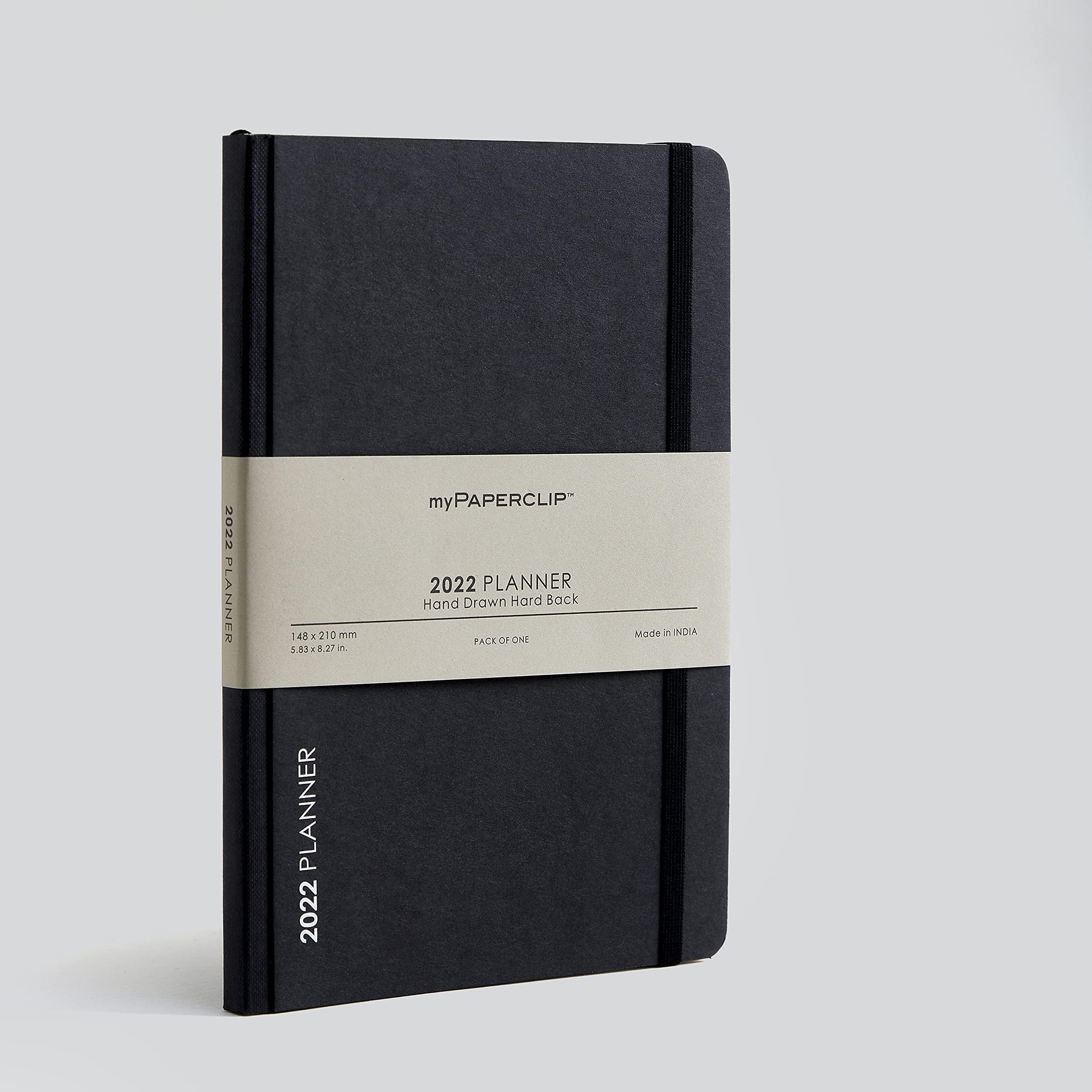 myPAPERCLIP 2024 Weekly Planner, Section Thread Bound, Hand Drawn Paper ...