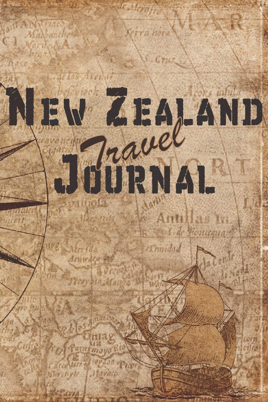 New Zealand Travel Journal: 6x9 Travel Notebook with prompts and ...