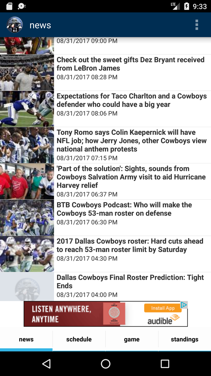 Dallas Football News - App on Amazon Appstore