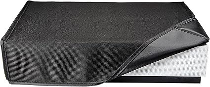 Amazon.com: eXtremeRate Black Horizontal Dust Cover for Xbox One S ...