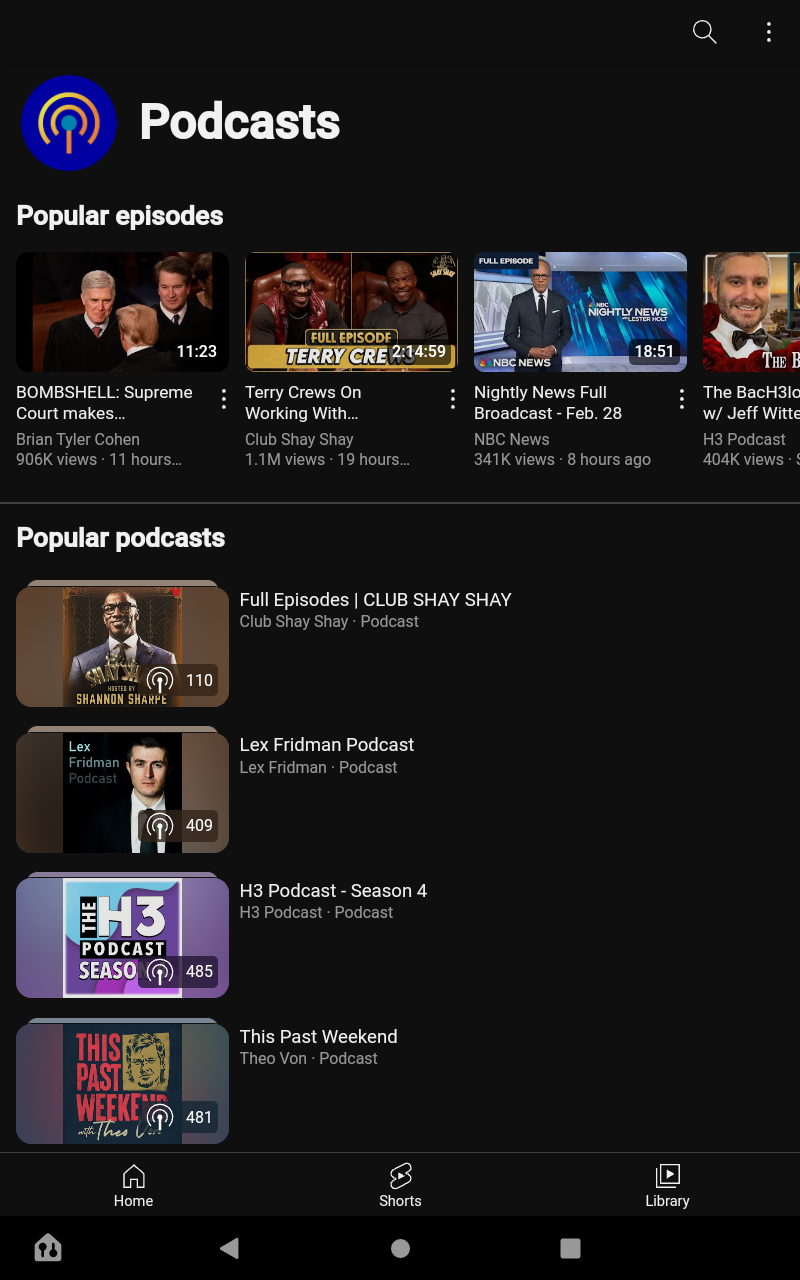 Podcasts For YouTube - App on Amazon Appstore