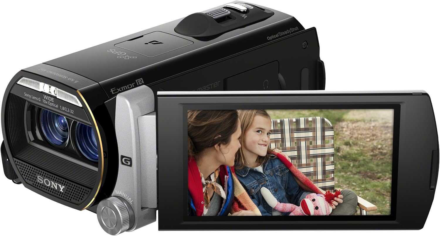 Amazon.com : Sony HDR-TD20V High Definition Handycam 20.4 MP 3D ...