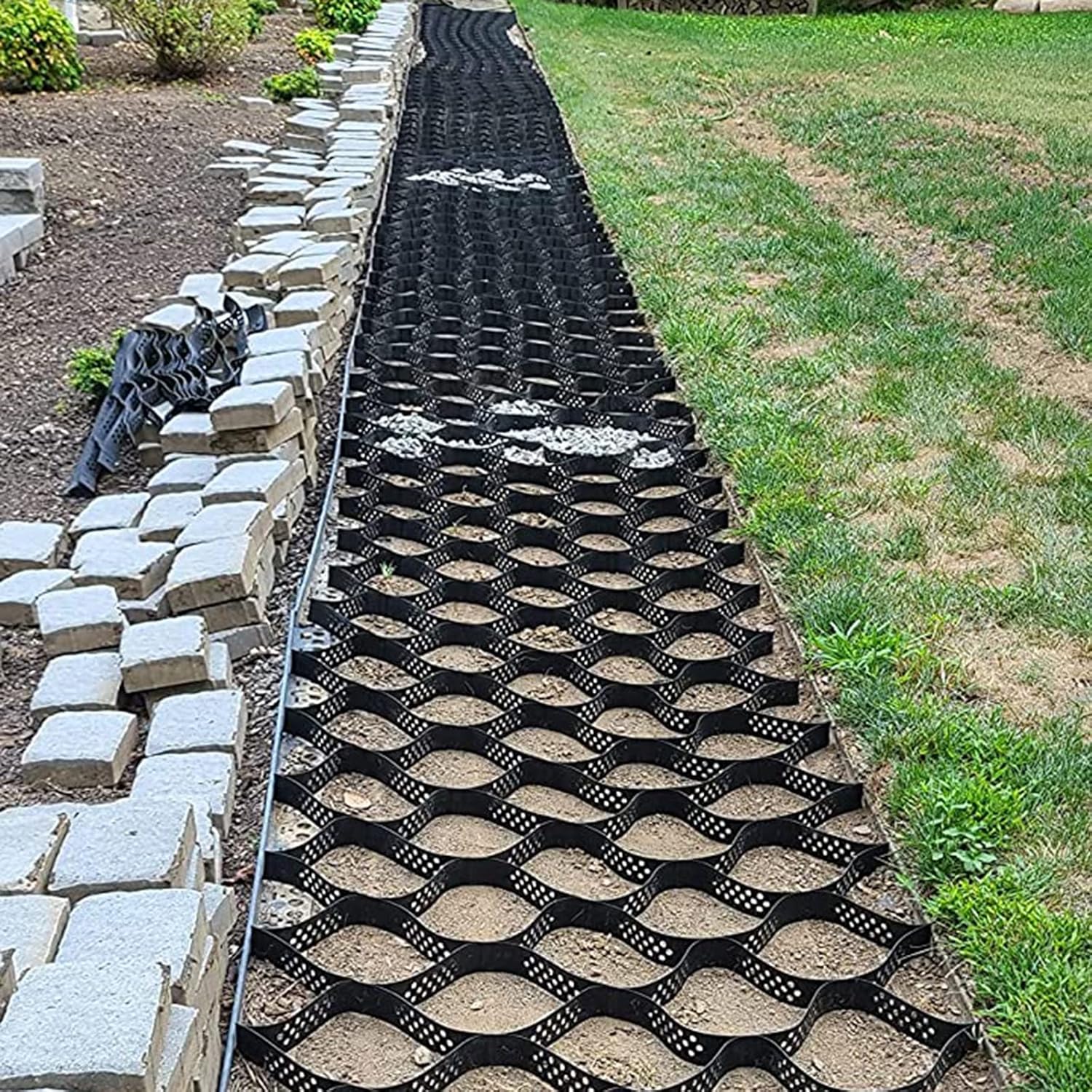 2 Inch Thick Gravel Grids for Landscaping Driveway Slope Stabilizer ...