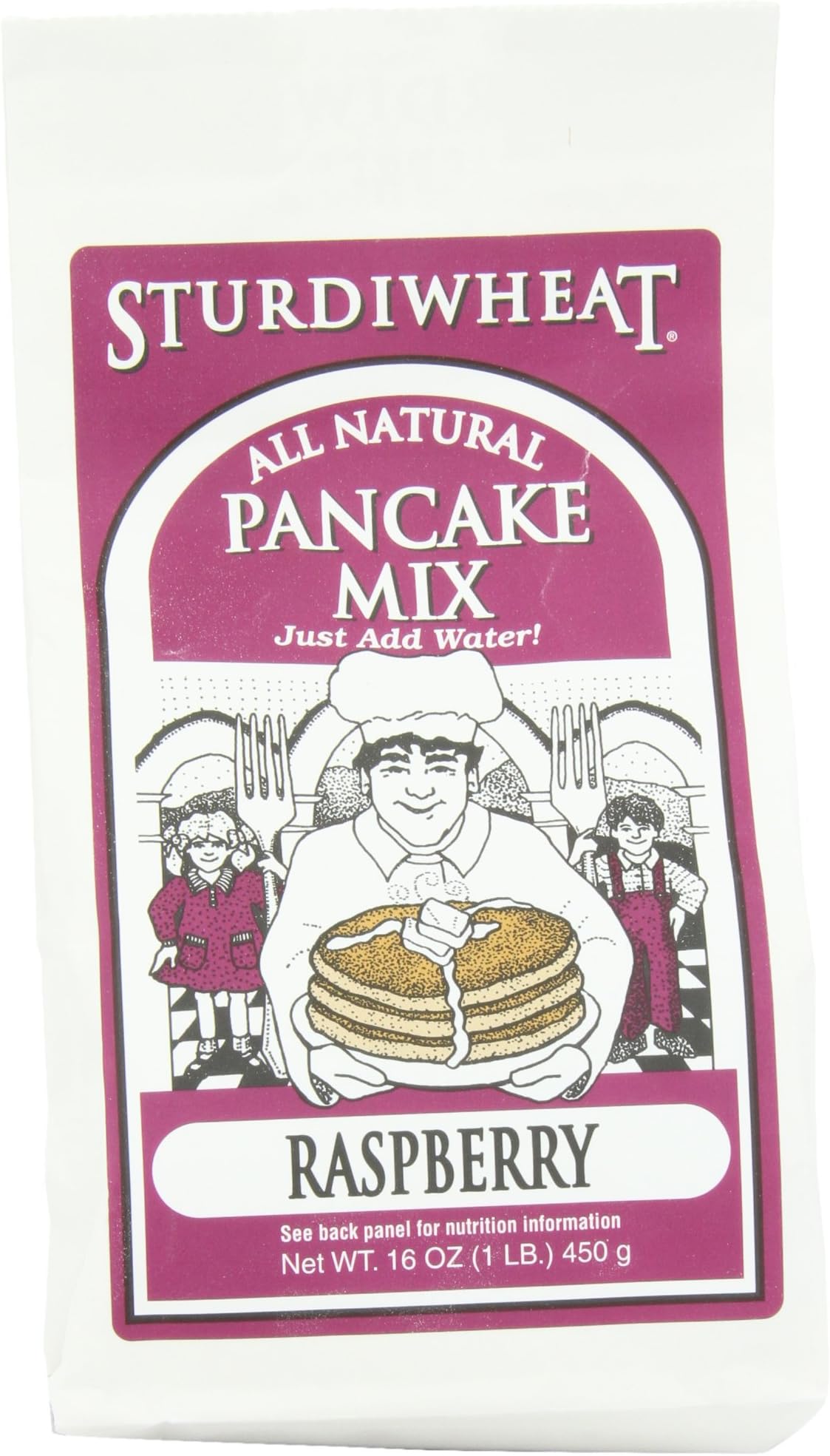 Amazon.com : Sturdiwheat Pancake Mix, Low Sodium, 30 Lb Package ...
