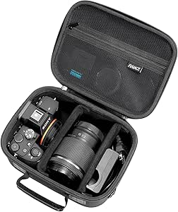 Amazon.com : RAIACE Hard Case Compatible with Sony Alpha 7 II III IV/7R V Camera, for Nikon, for ...