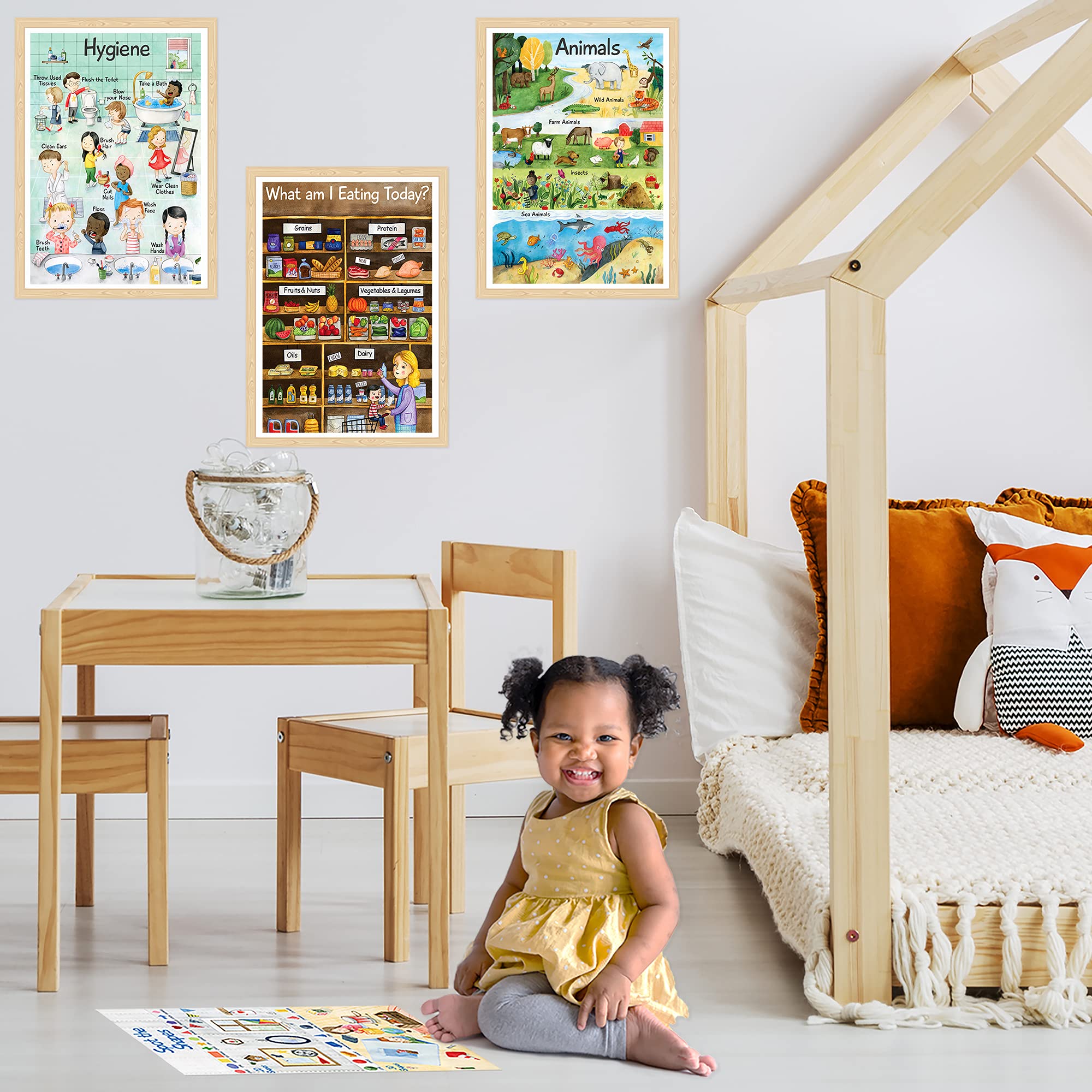 20 Educational Posters for Preschool Learning | Kindergarten Homeschool ...