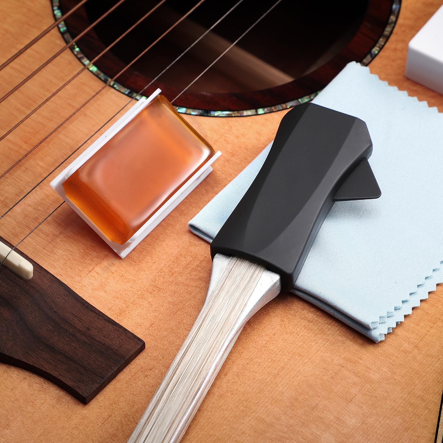 Nylon Hair Guitar Bow With Rosin Double Sided Acoustic Instrument Bow ...