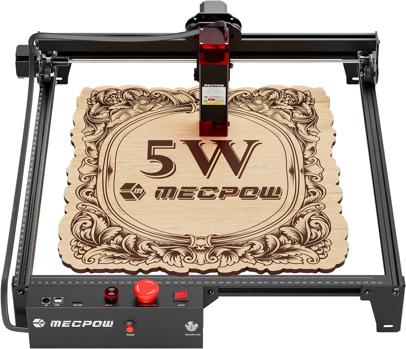 Mecpow X3 Graveur Laser, 5W Machine à Graver Laser, CNC DIY Gravure ...