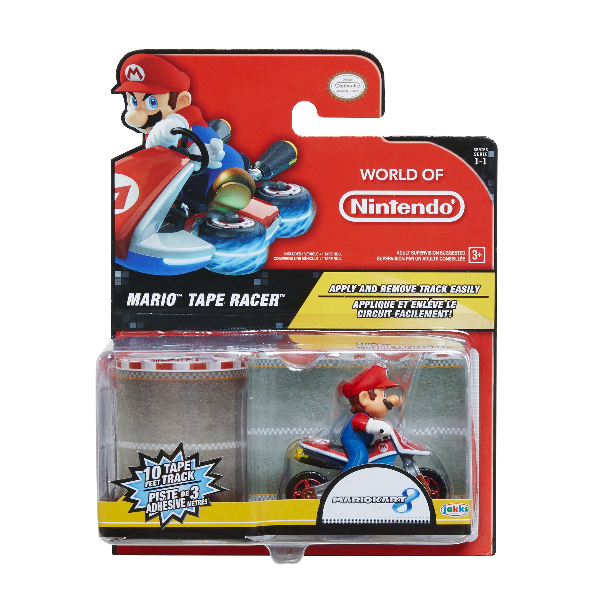 Amazon.com: Nintendo Mario Tape Racers Toy Vehicle : Toys & Games