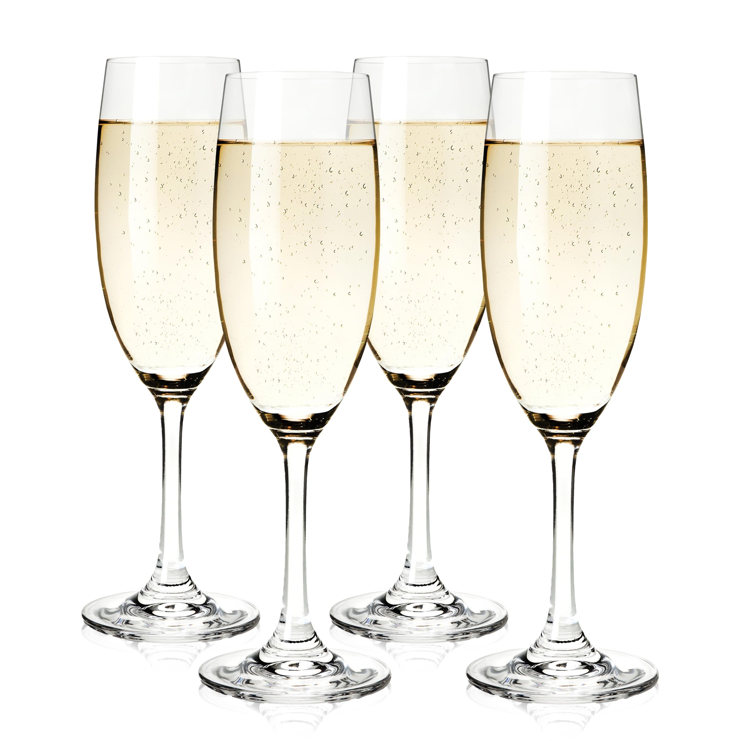 Snapklik.com : True Cuvée Champagne Flutes, Elegant Champagne Glasses ...