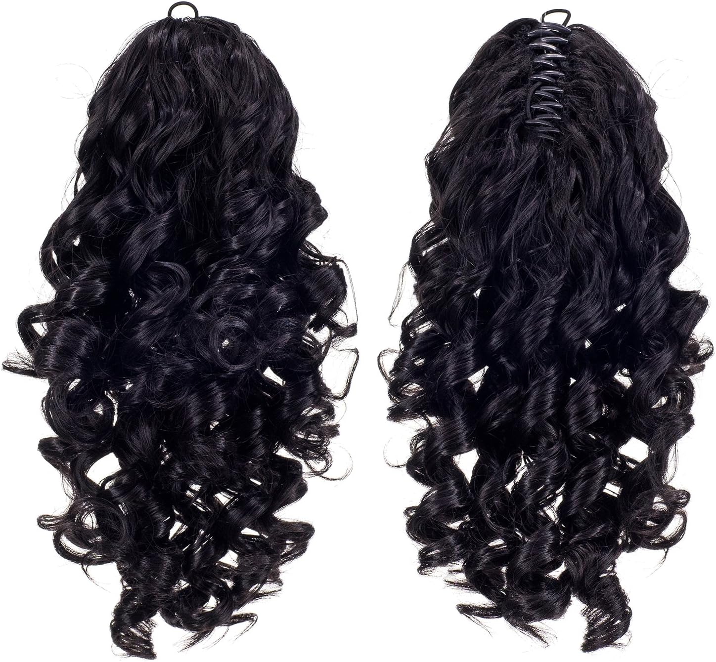 Amazon.com : Foaoit Short Ponytail Extension Claw Clip in Hair ...