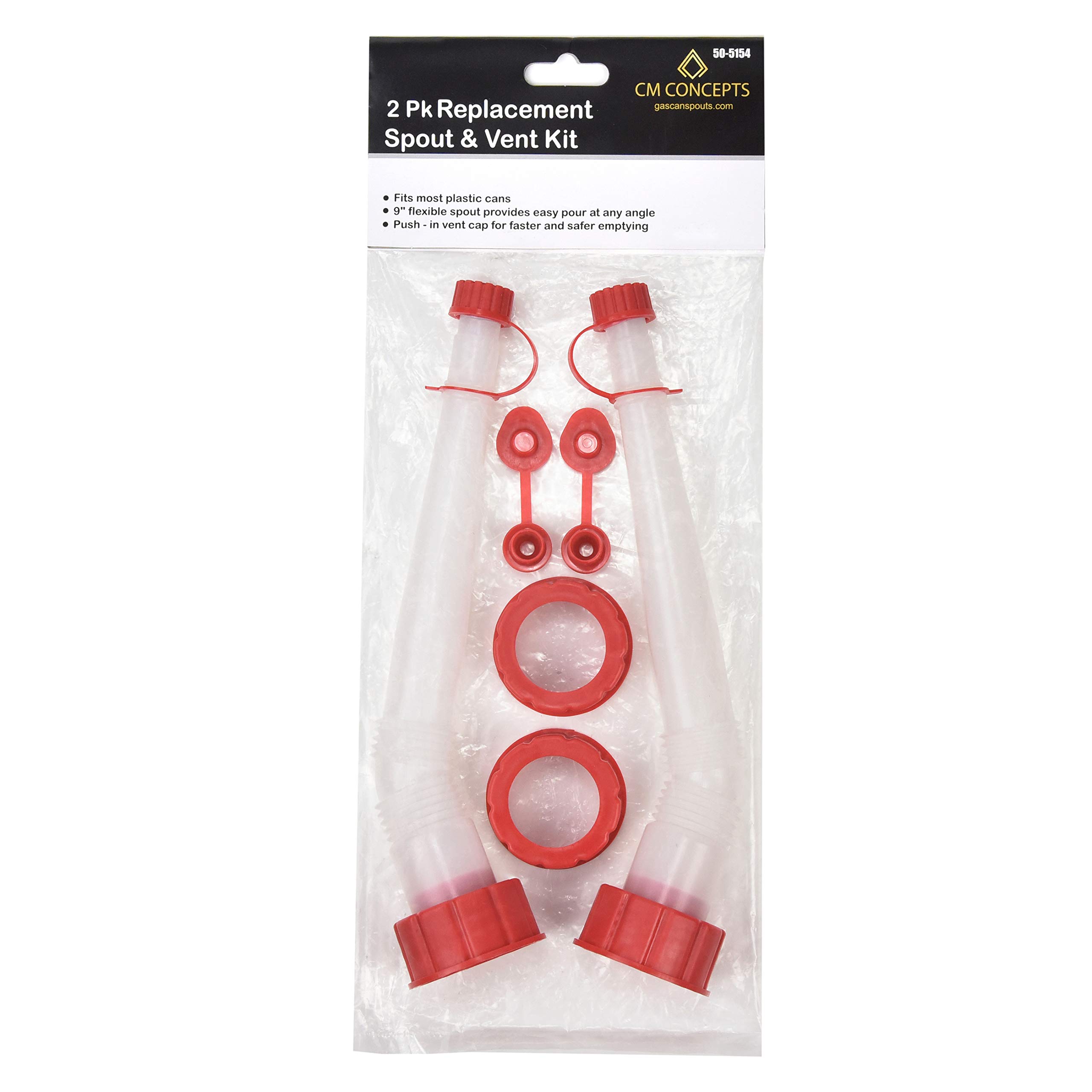 Snapklik.com : CM Concepts Gas/Water Can Long Angled Spill-Free Spout ...