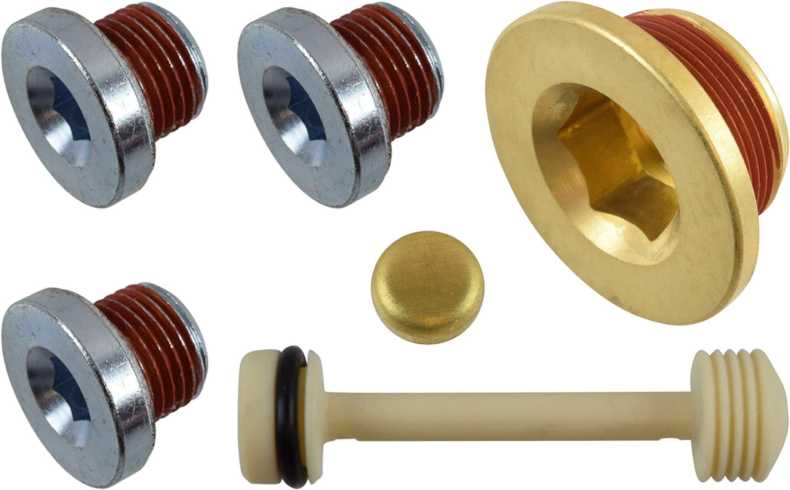 Amazon.com: JEGS Brass Freeze Plug Kit | Fits 1997 & Up GM LS-Series ...