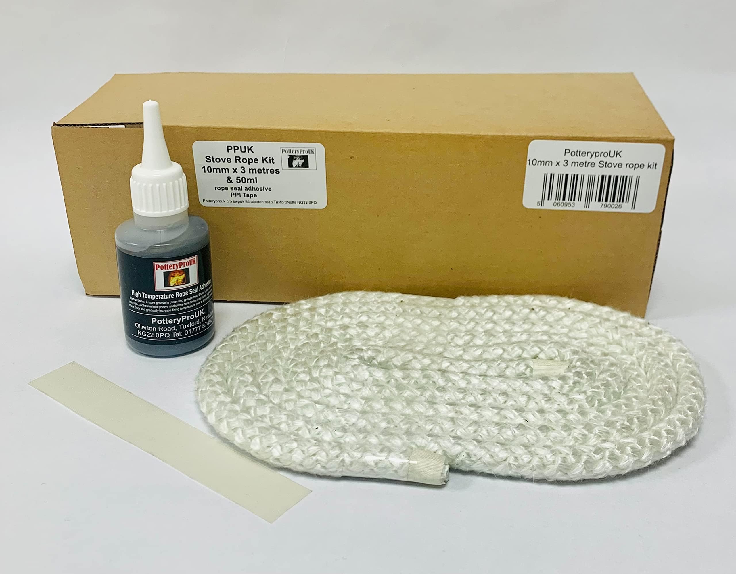 4 M Rope Diameter 10 mm Glass Fibre Cord Door Seal Oven, 10mm Stove ...