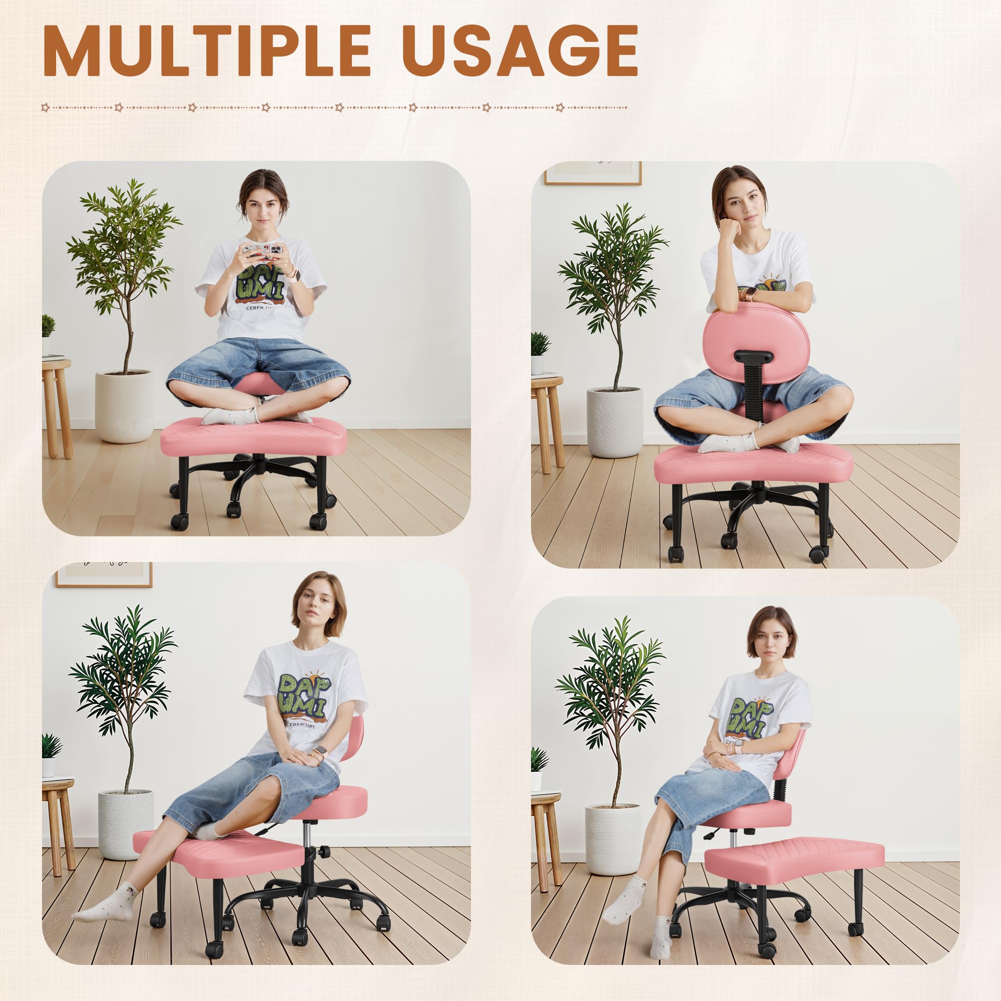 Snapklik.com : Shahoo Vanity Swivel Chair