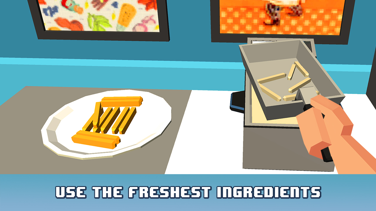 Street Fast Food Restaurant Mania: Your Own Tasty Burger Making Café ...