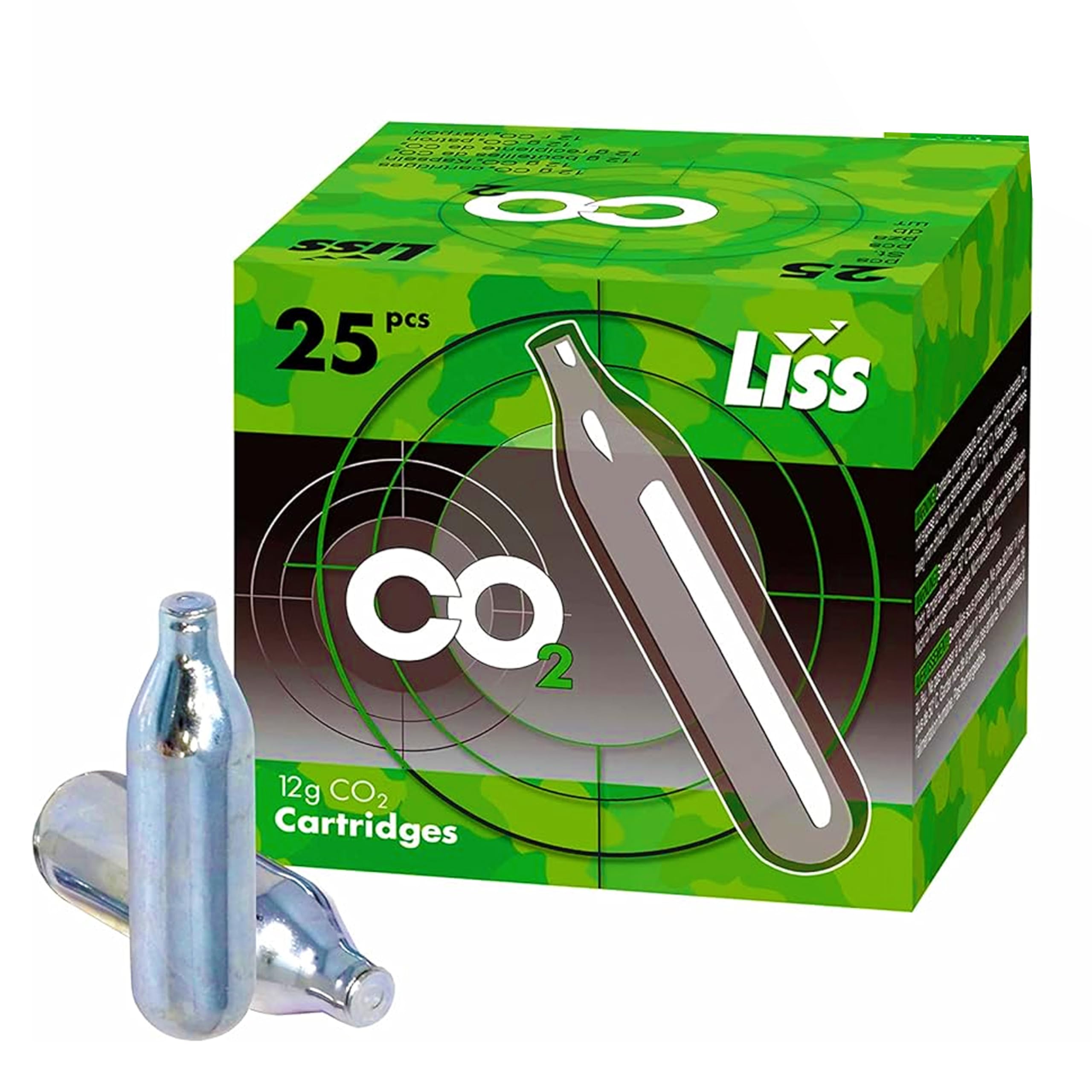 Ico 12g Co2 Cartridges 12g CO2 Cartridge - Gas Canisters NonThreaded ...