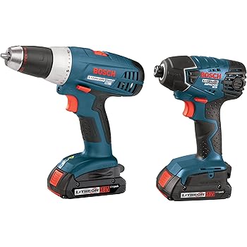 Bosch CLPK23-180 18-Volt 2-Tool Lithium-Ion Combo Kit - Power Tool ...