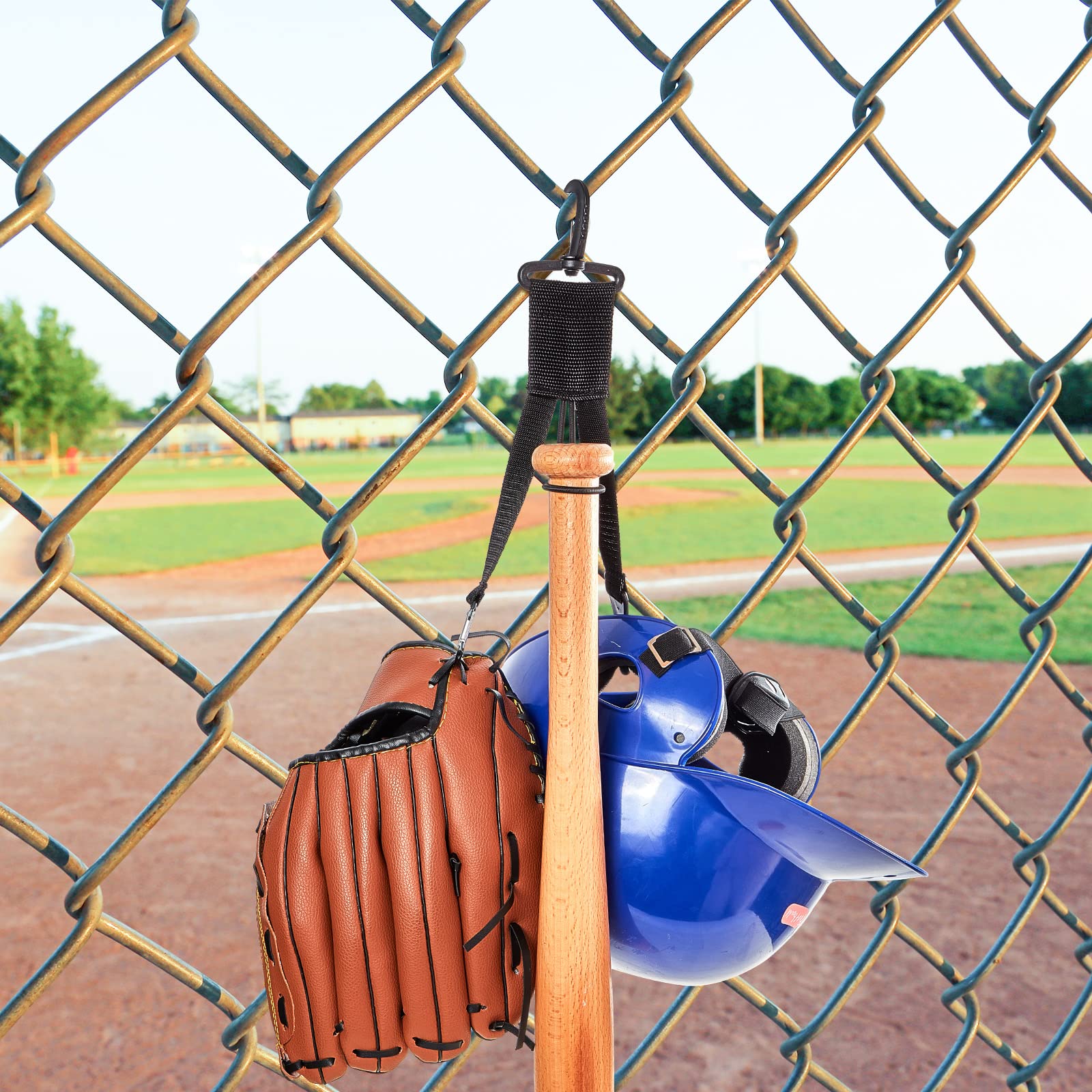 Baseball Softball Fence Holder 2'x8' Standard Folding Backstop Padding